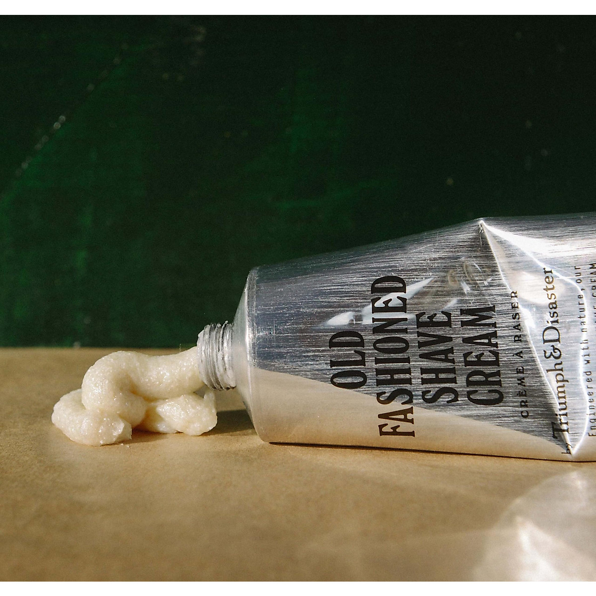 Triumph & Disaster | Old Fashioned Shave Cream Tube | Shaving Lotion for Sensitive Skin - Alcohol Free, 3.04 fl oz (90+ shaves)