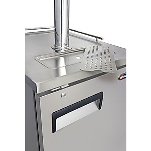 Kegco kegerator, Triple Tap, Stainless Steel