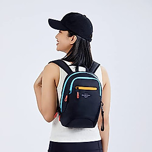 Sherpani Vespa, Mini Backpack for Women, Backpack Purse for Women, Travel Bag, RFID Protection, Fits 10 Inch Tablet (Chromatic)