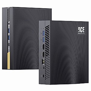 Mini PC Intel i5 12th-Gen 12450H (8 Cores, 12 Threads, up to 4.4GHz), ACEMAGICIAN Mini Computer 16GB DDR4 512GB SSD, WiFi 6/BT5.2/3-Screen 4K@60 Display Office Desktop, for Daily Use/Business/HTPC