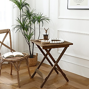 Large White Wooden Beads Garland Farmhouse Decor 50inch long with 1.6" Diameter beads, Wood Beads Decor Tassel Garland Decorative Boho Country Decoration for Coffee Table Home Tiered Tray Wall Hanging