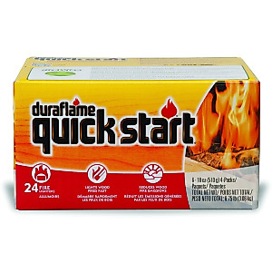 Duraflame 02453 Quickstart Firelighter, 18 Oz (Pack of 6)