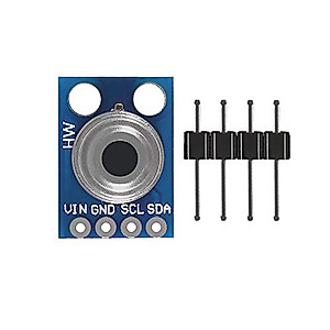 AITRIP 2 Pieces GY-906 MLX90614ESF Non-Contact Infrared Temperature Sensor Module IIC I2C Serial Power Supply 3-5 V Compatible with Arduino