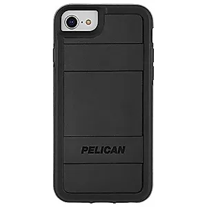 Pelican - PROTECTOR Series - Case For iPhone SE (Fits 2020 And 2022 Devices) - Compatible With iPhone 7 and 8 - Military Drop Protection - 4.7 Inch - Black