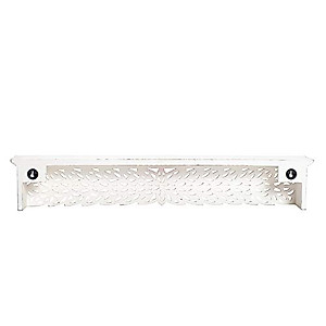 Habitat Fetco Gaudin White 30-in. Decorative Shelf