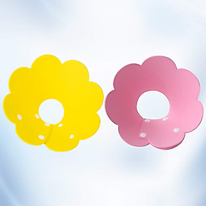 POPETPOP 2Pcs Dog Collars for Puppies Dog Collars for Small Dogs Puppy Collars for Small Puppies Puppy Elizabethan Collar Cat Neck Collar Dog Elizabeth Collar -Bite Circle Pet Supplies
