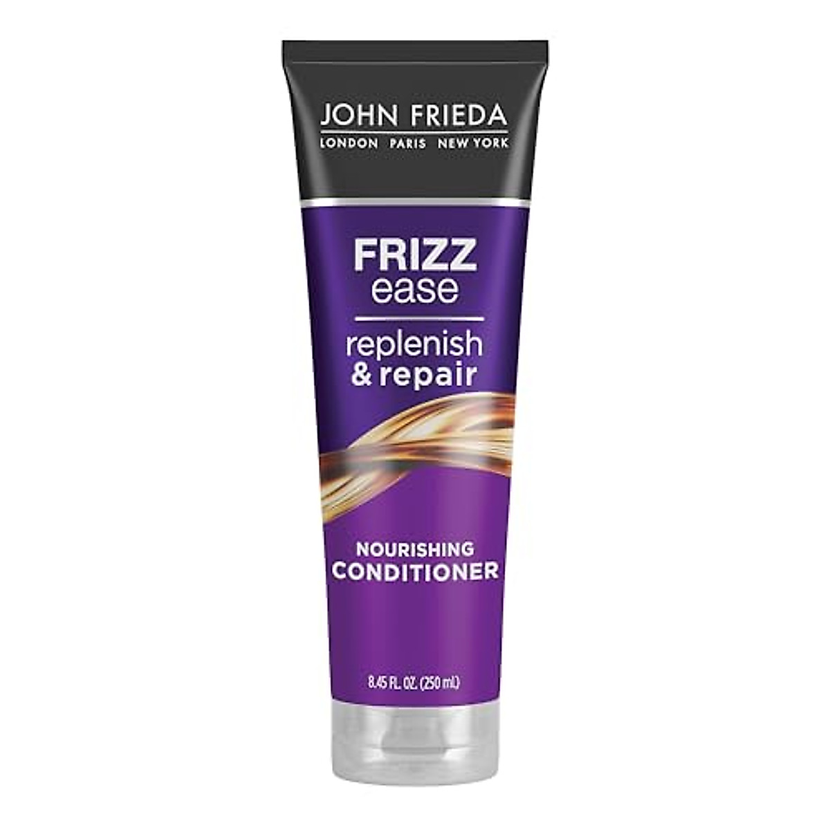 John Frieda Frizz Ease Replenish & Repair Conditioner, Repairs Damage and Dryness for Shiny, Frizz-Protected Styles, Infused with Argan, Moringa, and Coconut Oil for Nourished, Smooth Hair, 8,45 Oz