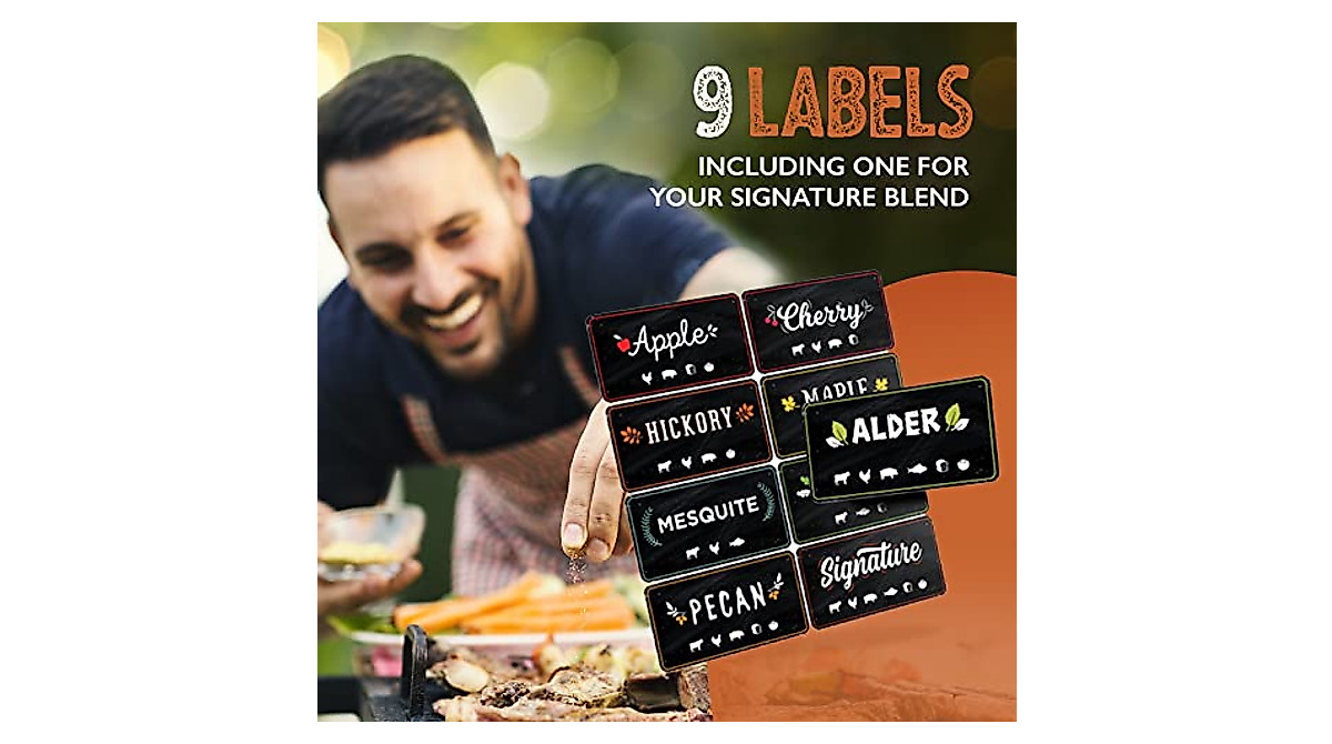 BBQ Pellet Flavor Tags: Magnetic Labels for Grills & Smokers