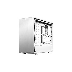 Fractal Design Define 7 White Brushed Aluminum/Steel E-ATX Silent Modular Tempered Glass Window Mid Tower Computer Case
