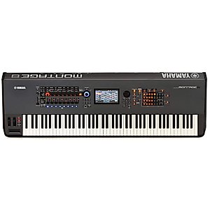 Yamaha Montage8 88-key Synthesizer Workstation, Black