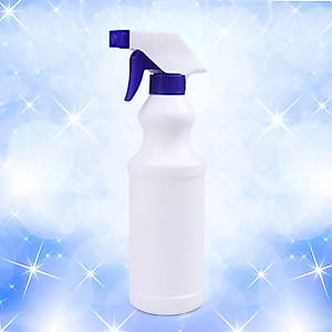 4pcs 500ml 16oz Plastic Spray Bottle Heavy Duty Empty Spraying Bottles Sprayer Cleaning Solutions Mist Water Bottles Industrial Laboratory Spray Bottles