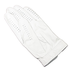 Turnberry Golf Glove White Leather Ladies Worn on Left Hand Small