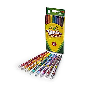 Crayola Twistables Crayons, School Supplies, 8ct
