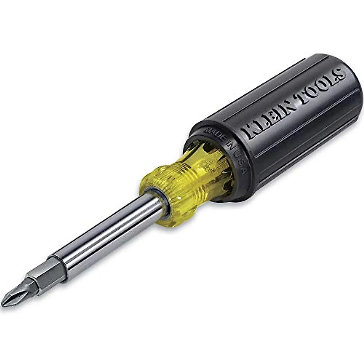 Klein Tools 80019 Tool Set, Multi-Bit Screwdriver and Nut Driver Tool Kit, 28 Different Industrial Strength Bits and Sizes, 4-Piece