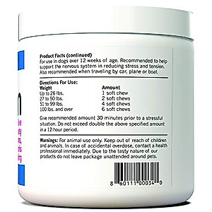 waggedy Calming Chews for Dogs, Tasty Treats Provide Stress & Anxiety Relief for Dogs During Separation, Travel & Times of Fear – Cat Calming Treats | Dog Treats (Calm)