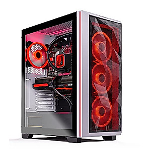 Skytech Gaming PC Desktop – Intel Core i7 12700F 2.1 GHz, Intel Arc A770, 1TB NVME Gen4 SSD, 16GB DDR4 RAM 3200, 650W Gold PSU, 240mm AIO, 11AC Wi-Fi, Windows 11 Home 64-bit,White