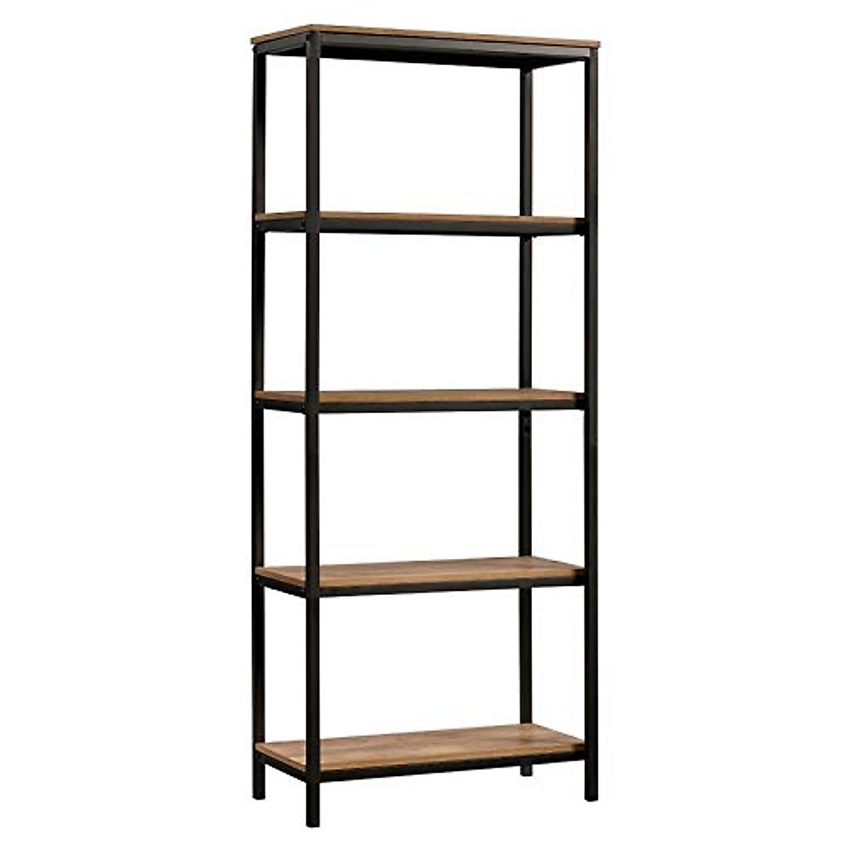 Sauder North Avenue Tall Bookcase, Sindoori Mango Finish