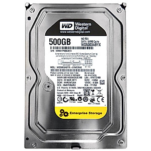 WESTERN DIGITAL WD5003ABYX Clean Pull Western Digital Caviar RE4 WD5003ABYX 500GB 7.2K Ente