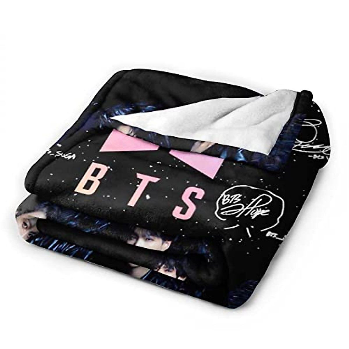 Plush Throw Flannel Blanket Home Furnishing Blanket Sofa Blanket Ultra Bedding Throws for Traveling Camping Gift 60'' x 50'' -1