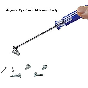 T6 T8 T9 T10 Torx Screwdriver,TR9 Torx Security Screwdriver for PS4, Precision Magnetic Screwdriver Set Repair Tool Kit for Xbox One/Xbox 360 Controller/PS3/PS4,with Safe Pry Tools