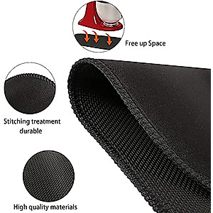 Heat Resistant Mat，Heat Resistant Mat for Air Fryer with Kitchen Appliance Sliders Function, Countertop Heat Protector Mats，Air Fryer Mat for COSORI Foodi Air Fryer, Coffee Maker, Blender 14" x 12"