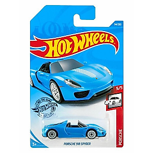 Hot Wheels 2020 Porsche 918 Spyder, Blue 94/250