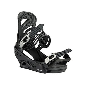 Burton Womens' Scribe Re:Flex Snowboard Bindings (Black, M (6-8))