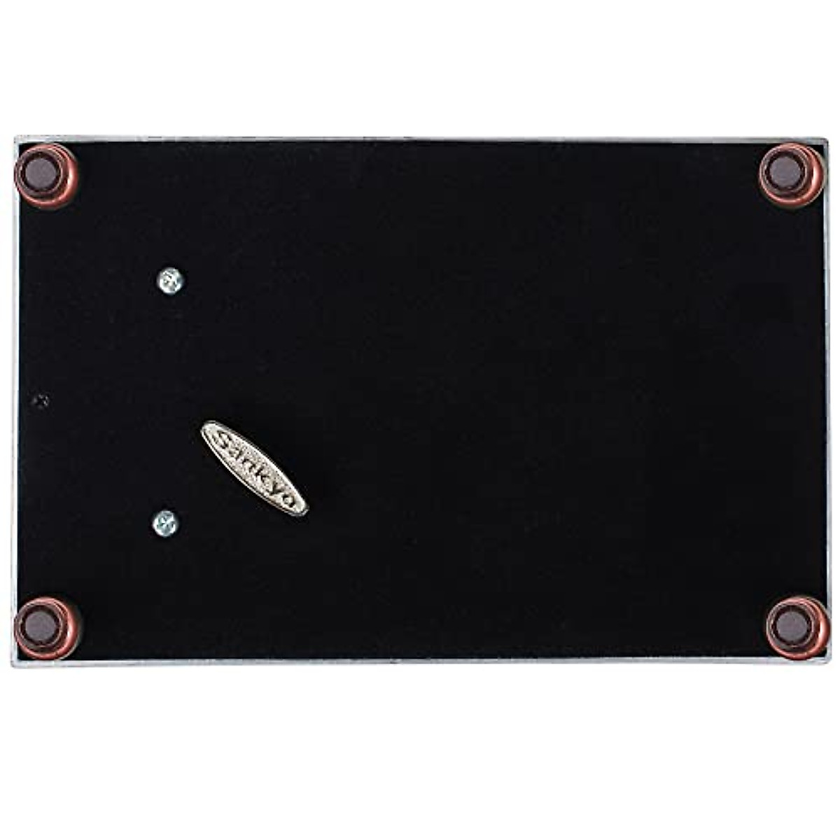 Cottage Garden Baby Boy Loved for This Child Woodgrain Rope Trim Jewelry Music Box Plays Jesus Loves Me