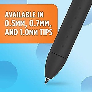 Paper Mate Inkjoy Gel Pens, Medium Point, Blue Assorted, 2-Pack (1956274)