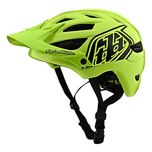 Troy Lee Designs A1 Drone Helmet - Adult Drone Glo Green, X-Small