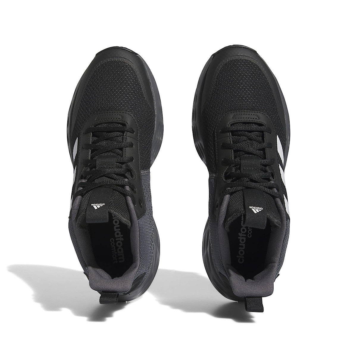 adidas Men's Own The Game 2.0 Sneaker, Core Black/Grey/White, 10.5