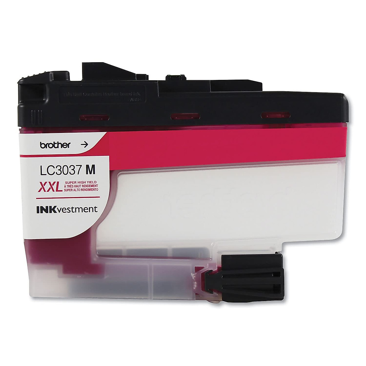 Brother Genuine LC3037M, Single Pack Super High-Yield Magenta INKvestment Tank Ink Cartridge, Page Yield Up to 1,500 Pages, LC3037, Amazon Dash Replenishment Cartridge
