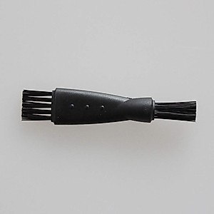 5 Pieces General Shaver Cleaning Brushes Replacement Double Ended Electric Shaver Razor Cleaning Brushes Black