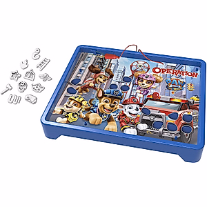 Operation Game: Paw Patrol The Movie Edition Board Game for Kids Ages 6 and Up, Nickelodeon Paw Patrol Game for 1 or More Players