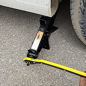 CUIDYSDP Auto Labor-saving Jack Ratchet Wrench，360° forward and reverse knob design Jack Ratchet Wrench Hand Tool