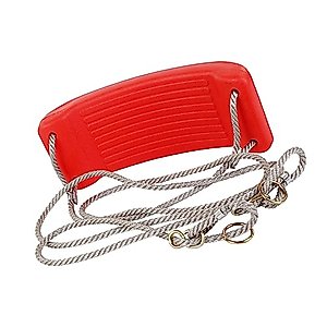 SAFIGLE 1pc Children's Curved Swing Playground Swing Set Toddler Swing Hanging Chair Stand Wobble Seat Outdoor Swings Outdoor Seating Kids Swing Chair Indoor Outdoor Swing Nylon Rope Swing