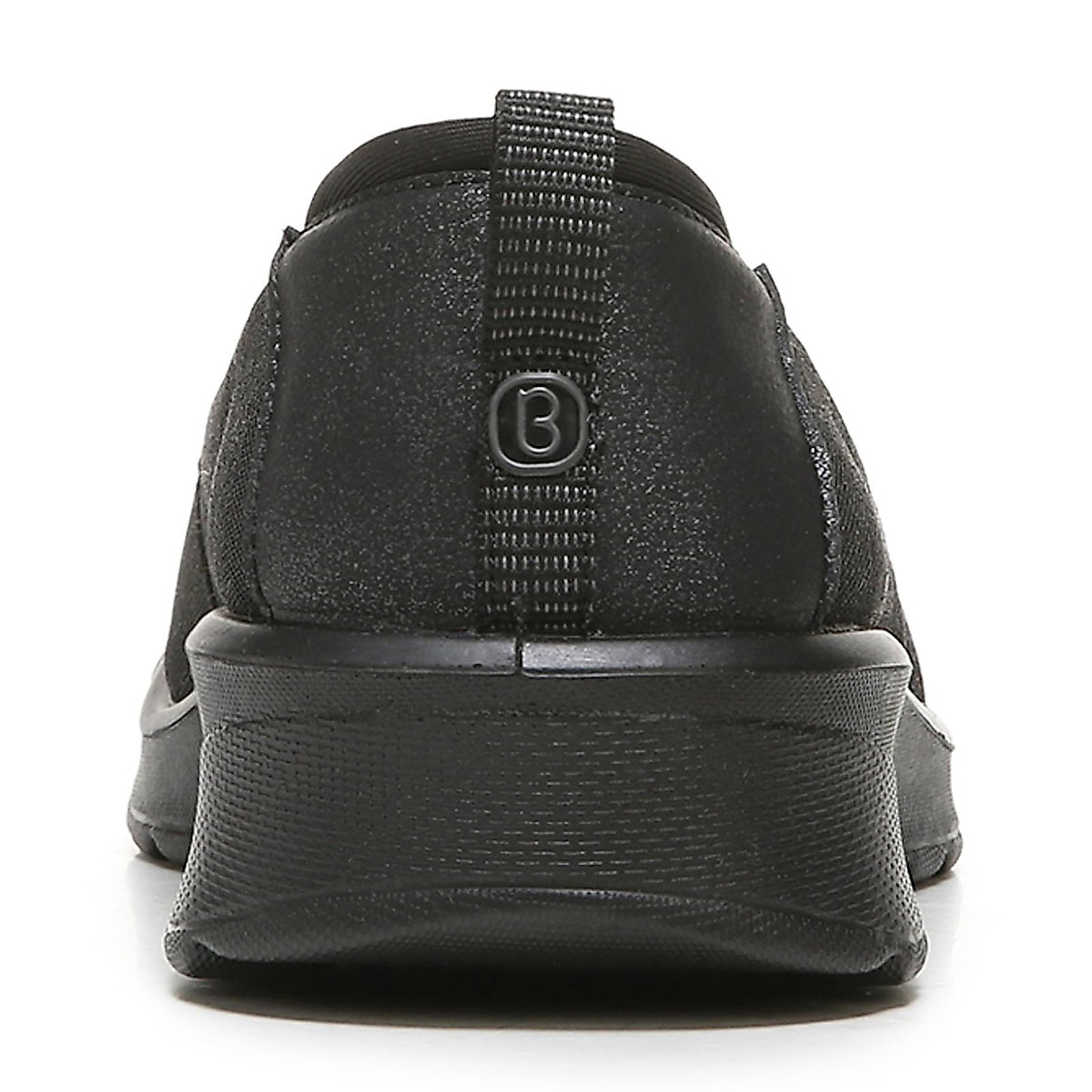 BZees Women's Gracie Slip-On Loafer, Black, 12