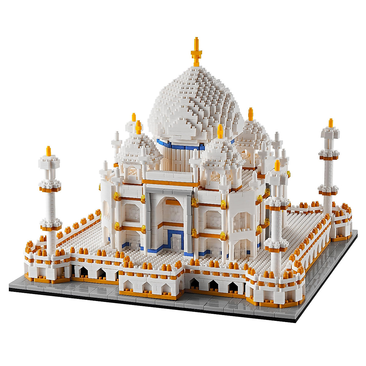 KLMEi Micro Mini Blocks Architecture Taj Mahal Building Set Landmarks Collection Model Kits Idea Toys Presents for Adults and Kids Age of 14+ 3950 Pieces