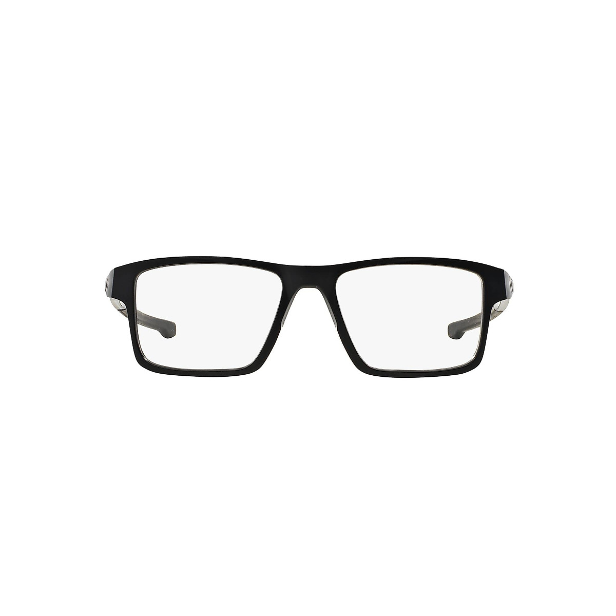Oakley Men's OX8040 Rectangular Prescription Eyewear Frames, Satin Black, 54mm