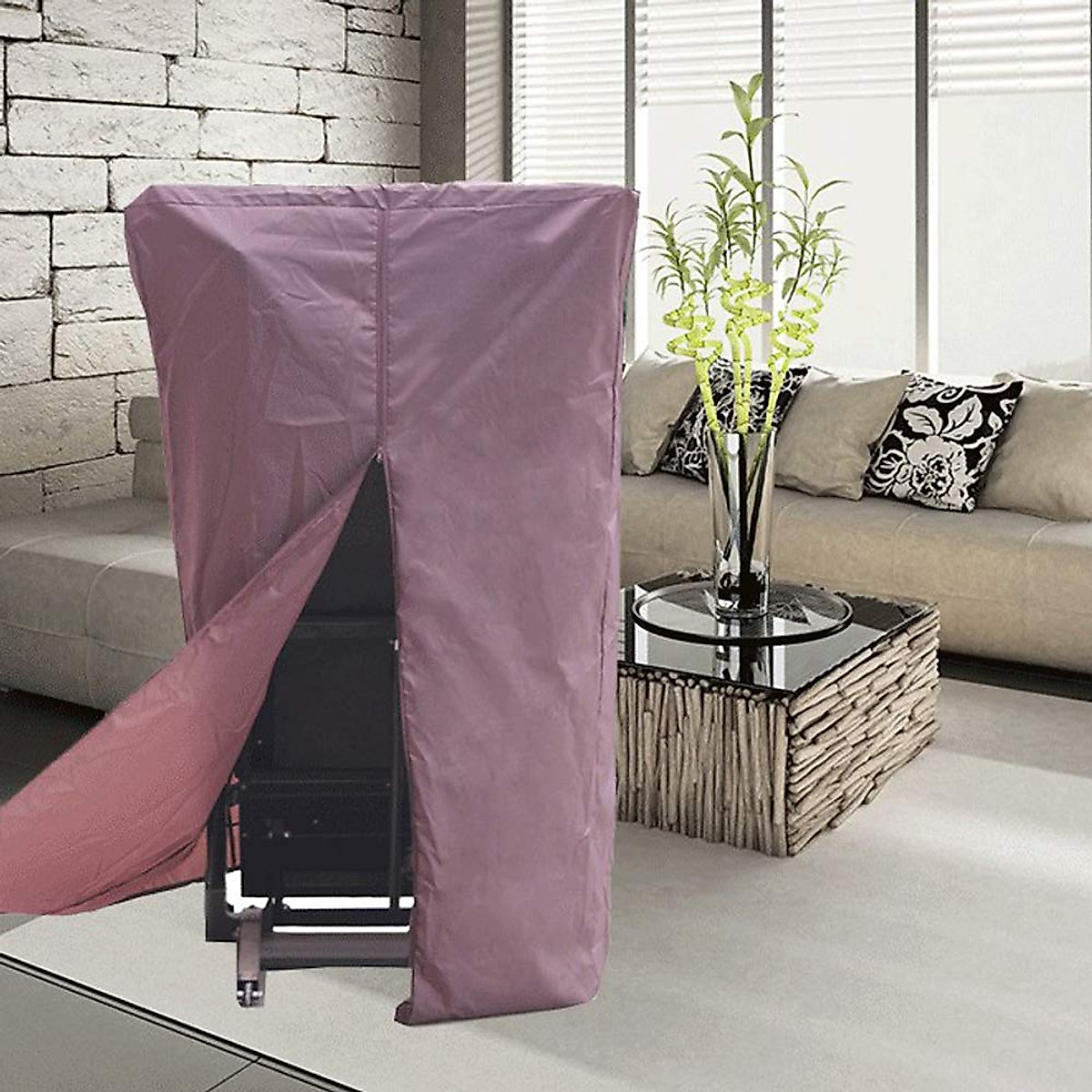 Indoor Outdoor Waterproof Treadmill Cover,Running Jogging Machine 3 Sizes Dust Proof Shelter Protection Treadmill Dust Covers Suitable for Home, Garden, Gym,L