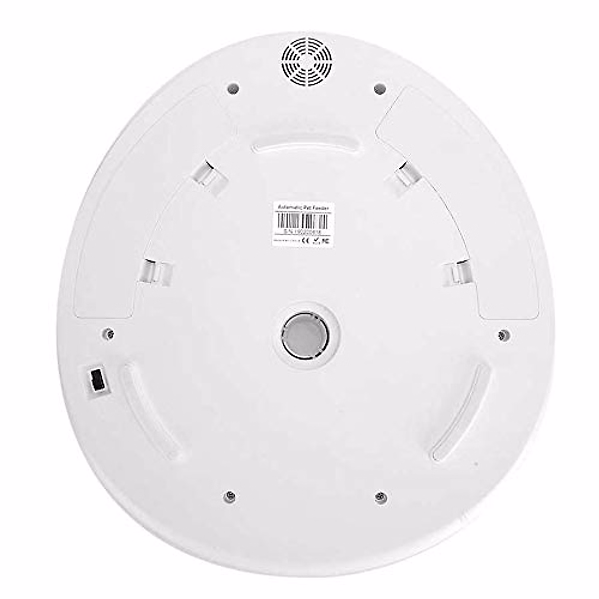 ZZK Smart Dial Automatic Pet Feeder Feeder Portion Control Digital Timer Removable Dogs and Cats Slip 6 Dinner Plates