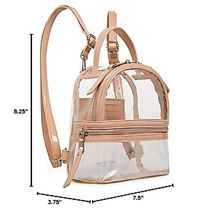 Steve Madden Janee Clear Mini Backpack