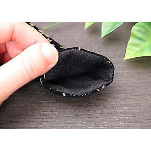 Matsumi Craft Fan Holder, 9.3 inches (23.5 cm), Inden Style Family Crest