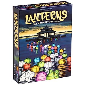 Renegade Game Studios Lanterns: The Harvest Festival, Fast Paced Card Game Set, 2-4 Players, 30 Min Playing Time, Place Tiles to Adorn The Palace Lake with Floating Lanterns, Earn The Most Honor Before The Festival Begins