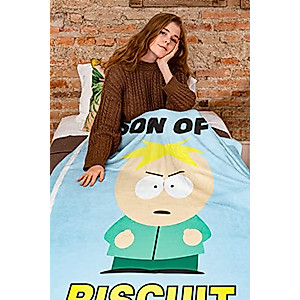 INTIMO South Park Show Stan Kyle Cartman Kenny McCormick Son of A Biscuit Throw Blanket