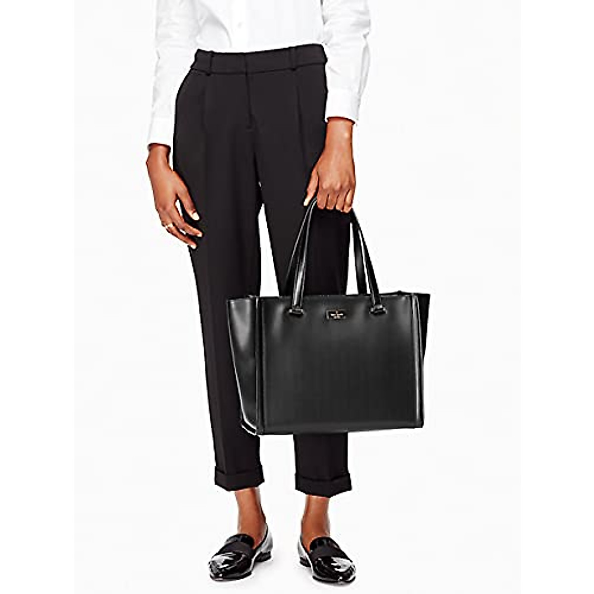 kate spade new york Regatta Court Vita Handbag, Black Leather