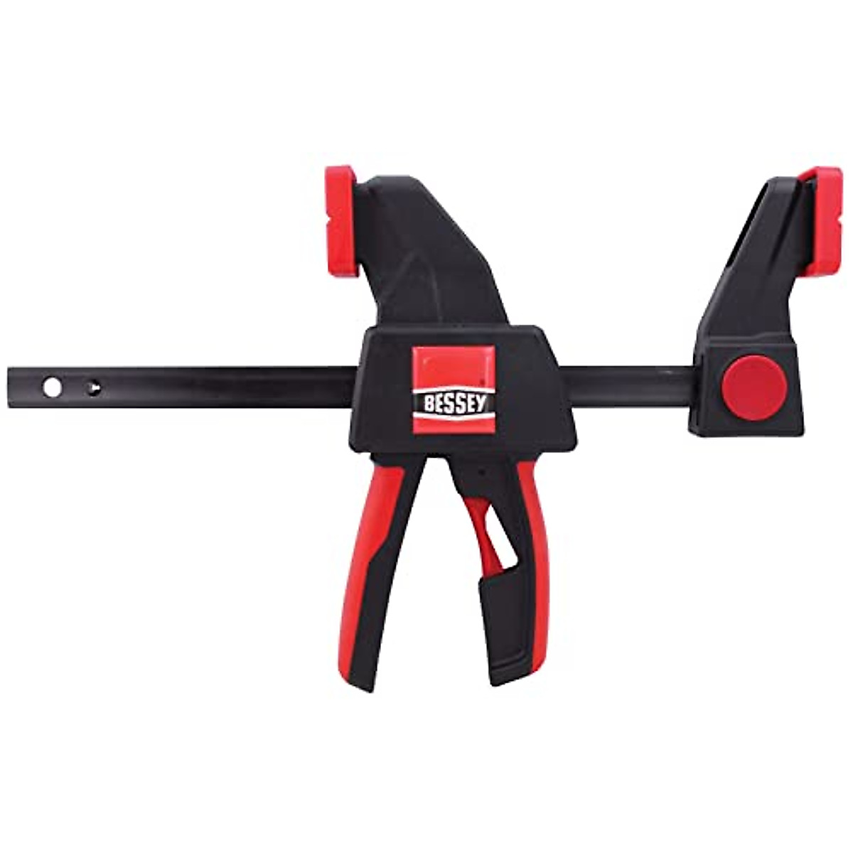 BESSEY EHK SERIES - 300 lb Clamping Force - 12 in - EHKL12 Trigger Clamp Set - 3.125 in. Throat Depth - Wood Clamps, Tools, & Equipment for Woodworking, Carpentry, Home Improvement, DIY