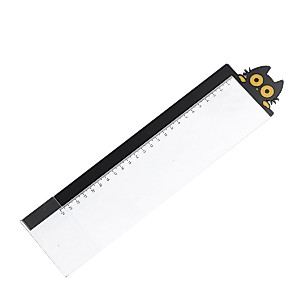 NUOBESTY Computer Monitor Side Panel 2Pcs Computer Monitor Side Panel Acrylic Cat Memo Pads Sticky Message Board with Ruler Measurement for Laptop Computer PC Computer Screen Note Holder