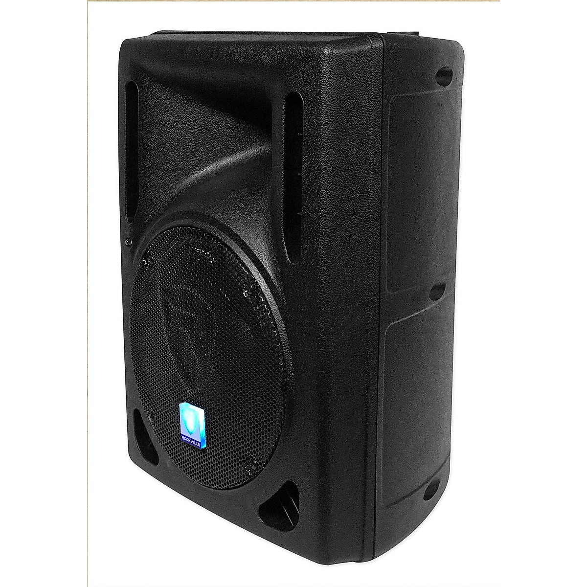 Rockville RPG8BT V2 8" Powered 400W DJ PA Speaker Bluetooth/Wireless/Remote/EQ, Black