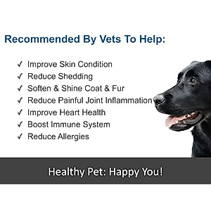 Omegease Omega 3, 6 & 9 Fish Oil for Dogs and Cats, 16 Ounces